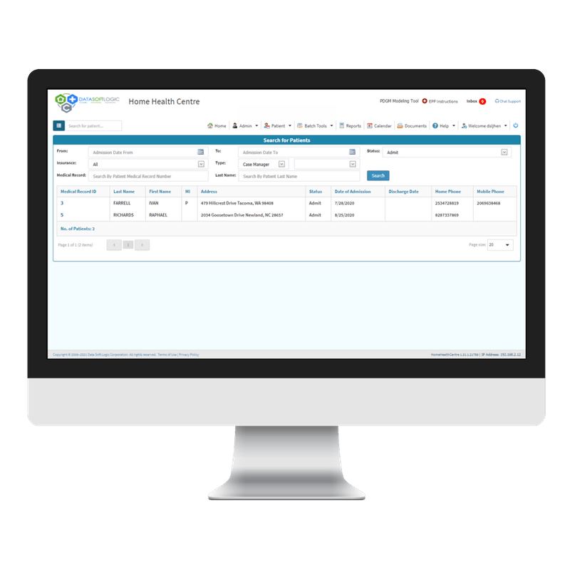 Data Soft Logic - Home Health Centre